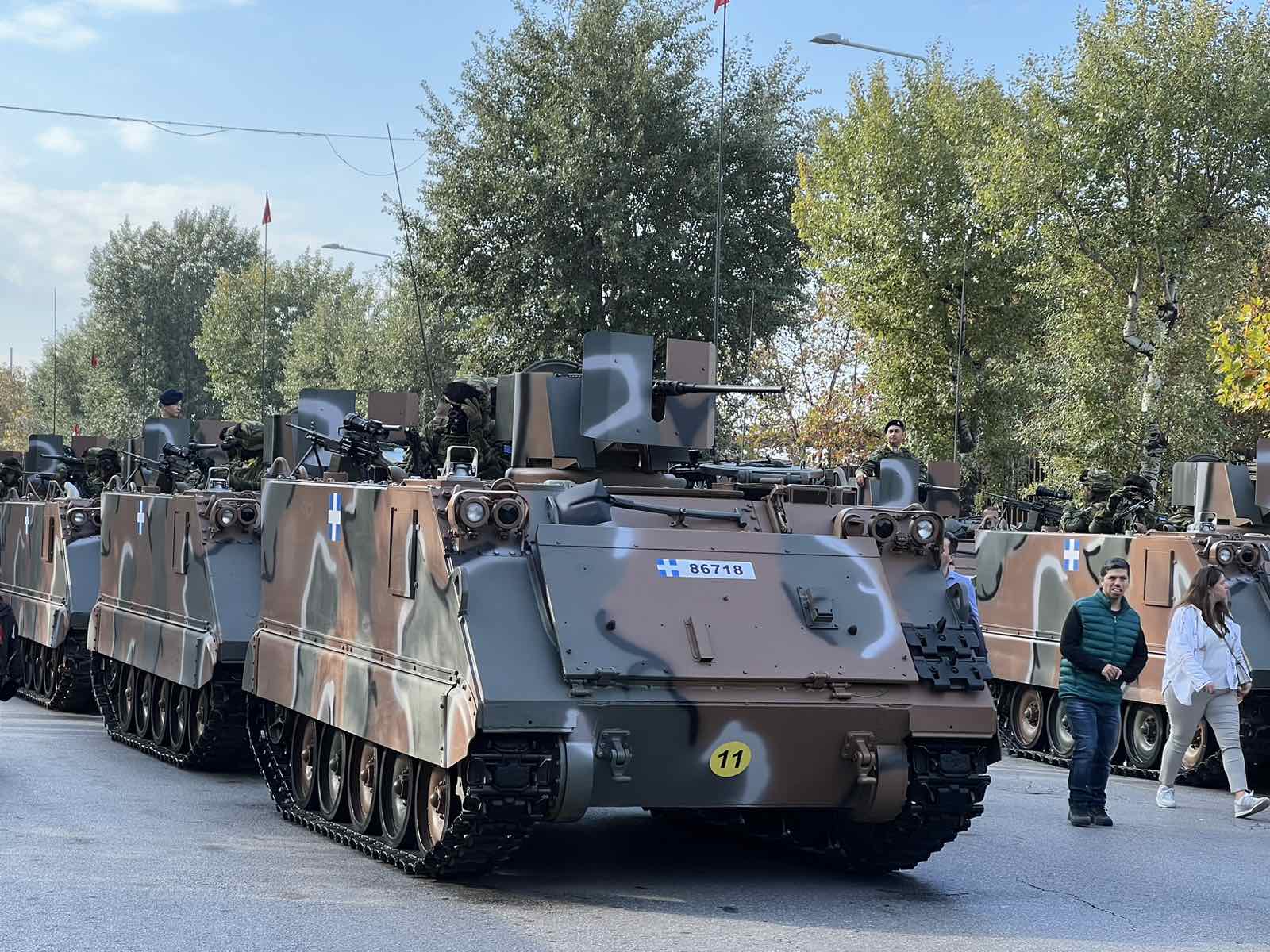 Επίσημη πρώτη για τα νέα ΤΟΜΑ Marder-1A3 του Ελληνικού Στρατού μέσα από ...