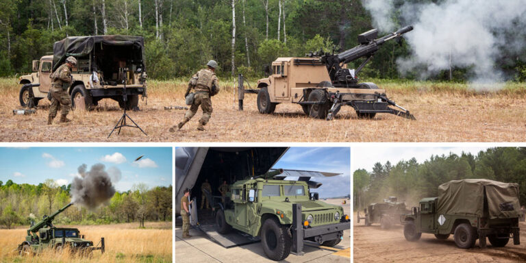 HUMVEE 2-CT Hawkeye MHS: Ένα αυτοκινούμενο πυροβόλο των 105 χιλιοστών ...