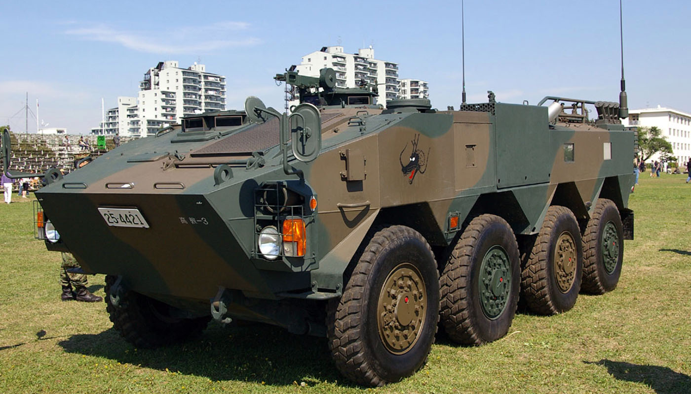 Η Ιαπωνία επέλεξε το τροχοφόρο τεθωρακισμένο όχημα AMV-XP της ...