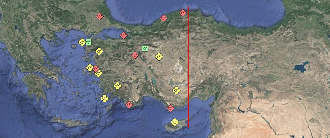 Αποκλειστικό: Η διάταξη και οι δυνατότητες του Τουρκικού ΣΑΕ στο Αιγαίο ...